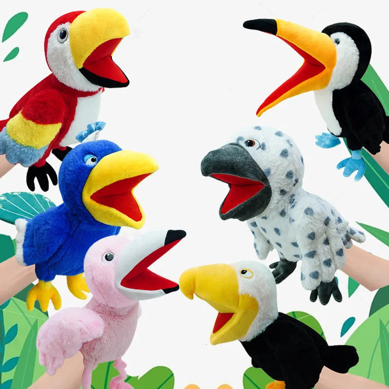 Bird Hand Puppets – Feathered & Featherless